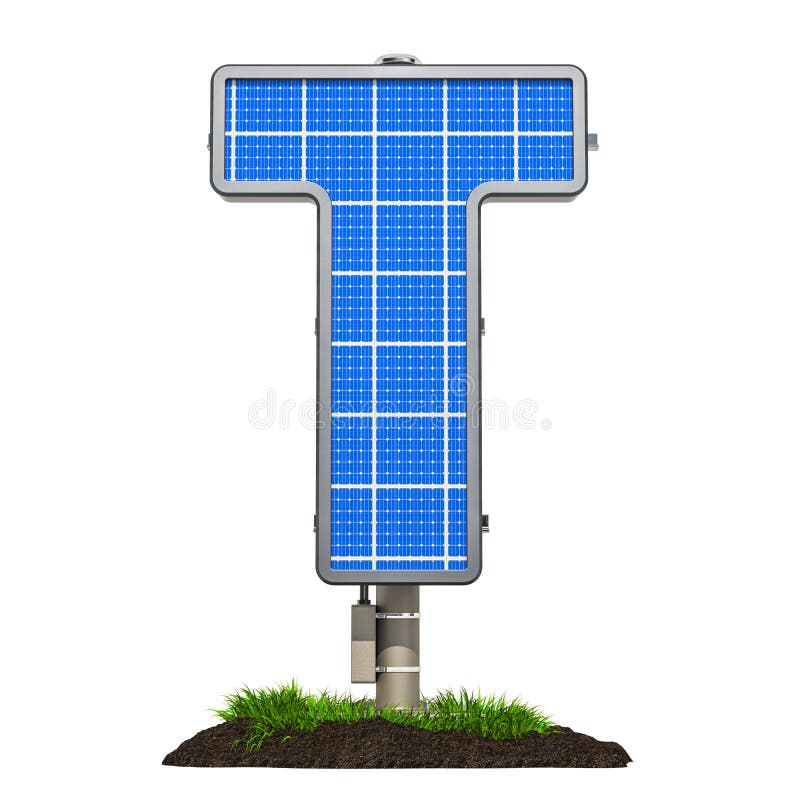 Alphabet Letter Solar Panel Stock Illustrations – 141 Alphabet Letter ...