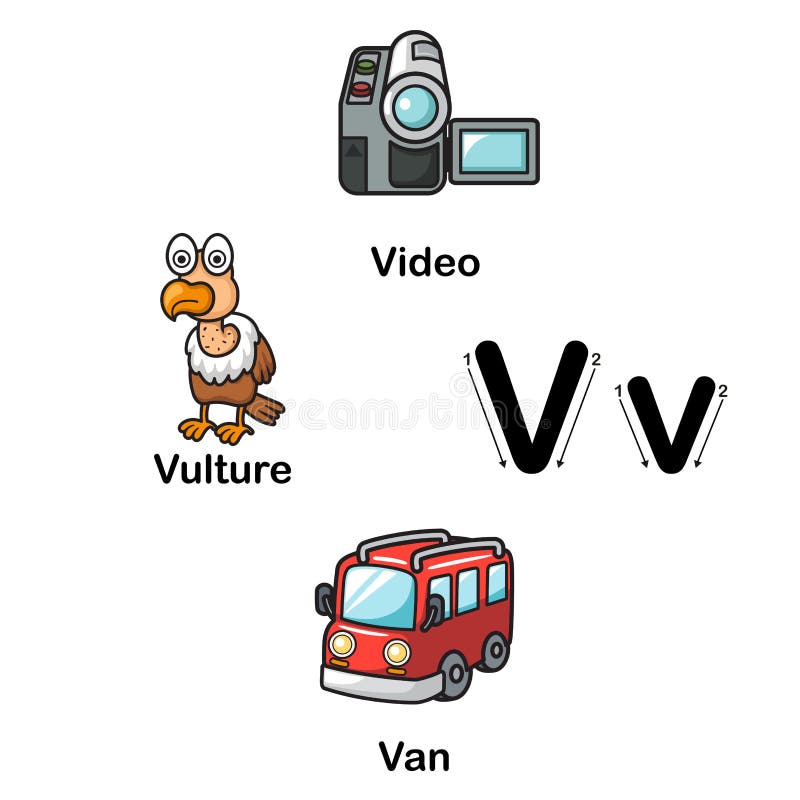 Alphabet V Van Stock Illustrations – 62 Alphabet V Van Stock ...