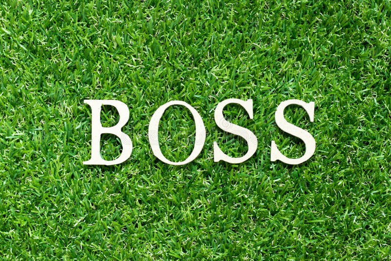 The word `boss` stock image. Image of inscription, tile - 117905801