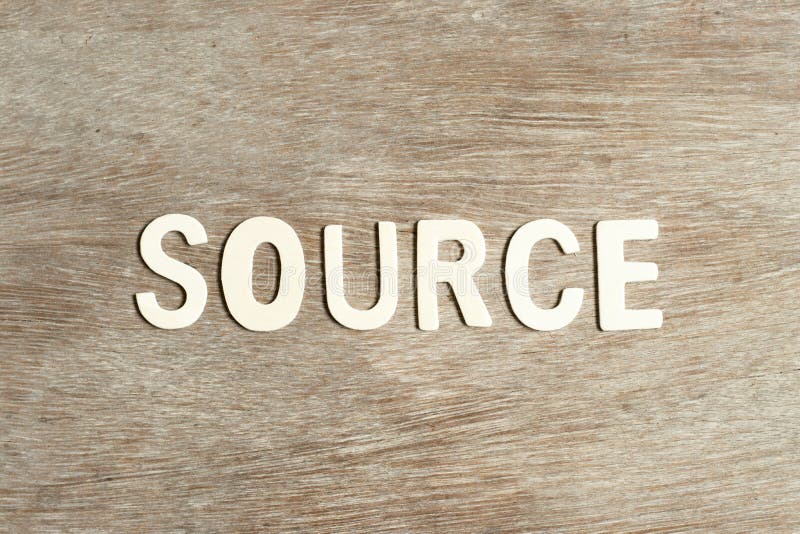 Only the Word of God is a Source of Authority Stock Image - Image of ...