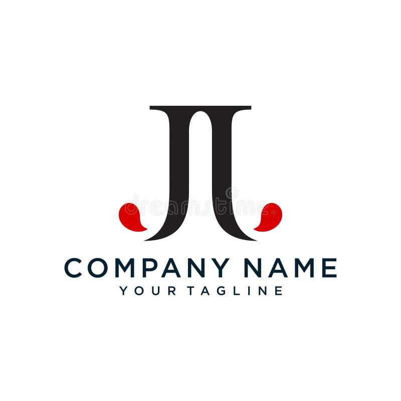 Alphabet Letters Initials Monogram Logo JJ.Illustration Vector Stock ...