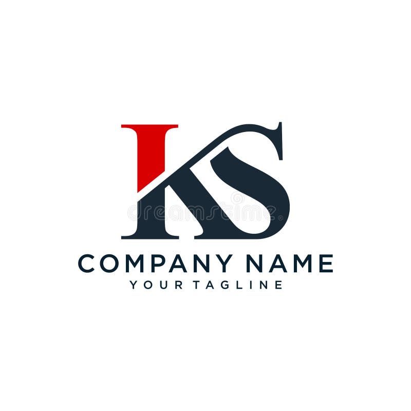 Alphabet Letters Initials Monogram Logo KS.Illustration Vector Stock ...