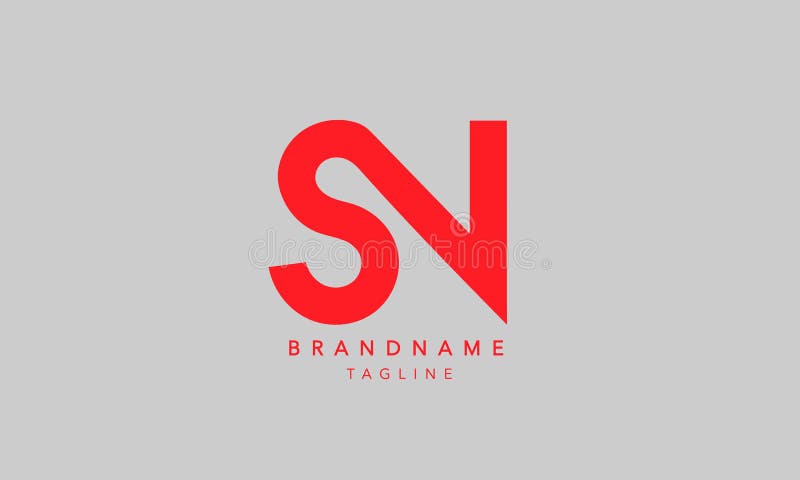 Sn Letters Logo Stock Illustrations – 609 Sn Letters Logo Stock ...