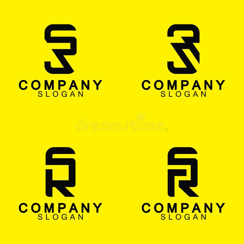 Rs Letters Logo Monogram Stock Illustrations – 584 Rs Letters Logo ...