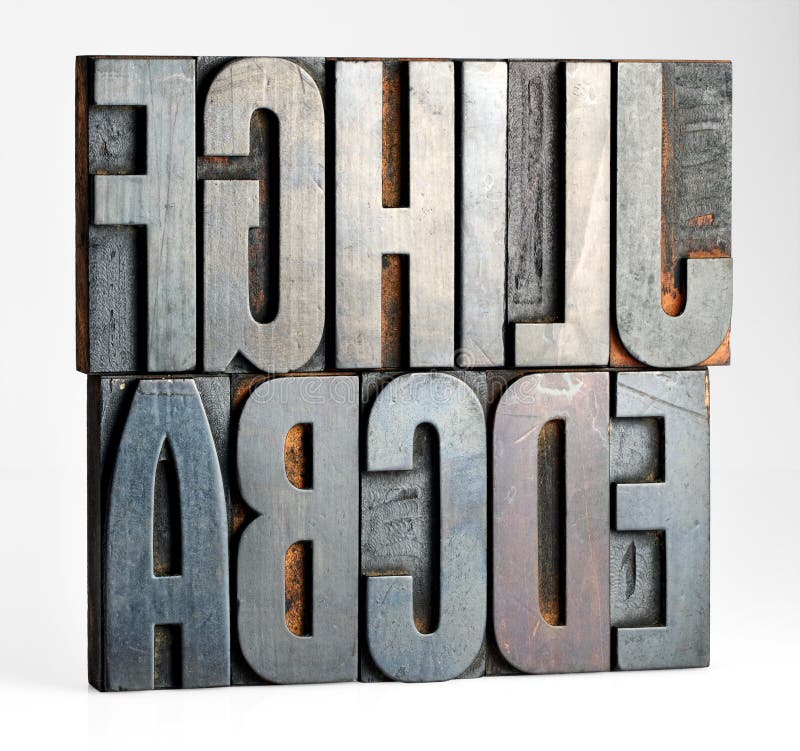 Printers letters stock image. Image of market, print, wood - 1746885