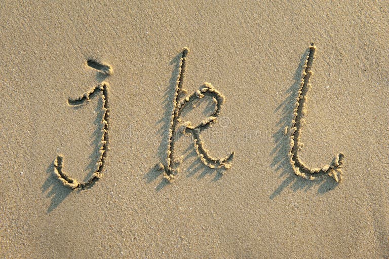 825 Alphabet Letters Sand Beach Stock Photos - Free & Royalty-Free ...