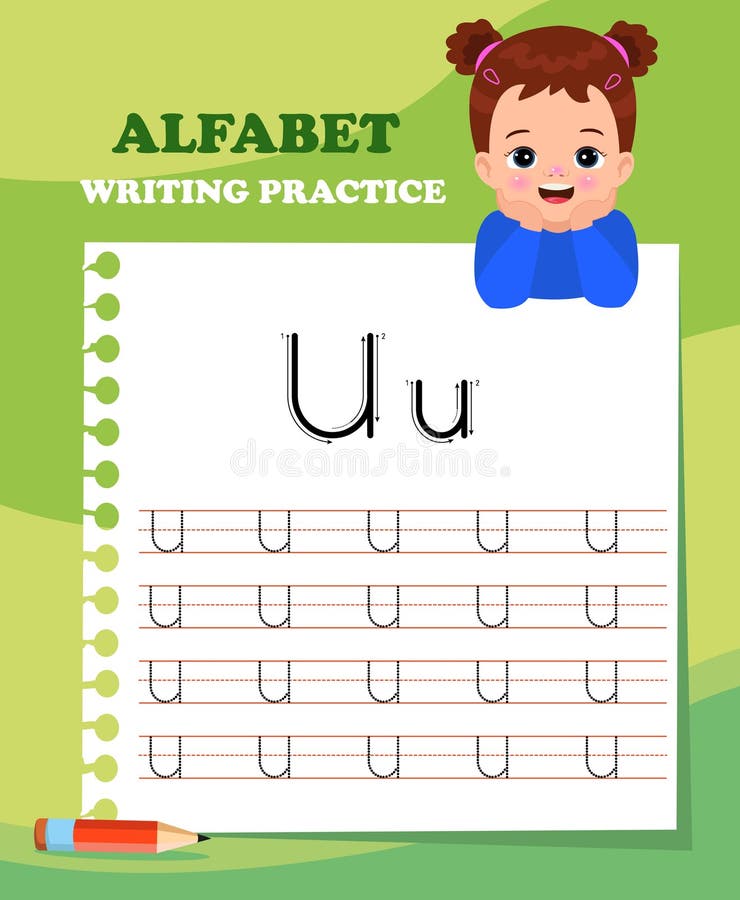 Alphabet Letters Tracing Worksheet with All Alphabet Letters. Basic ...