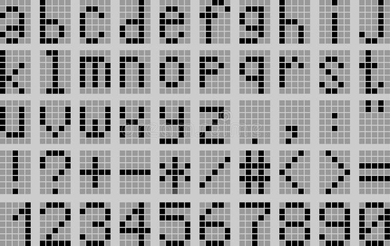 Alphabet, lowercase grey stock vector. Illustration of light - 196450033