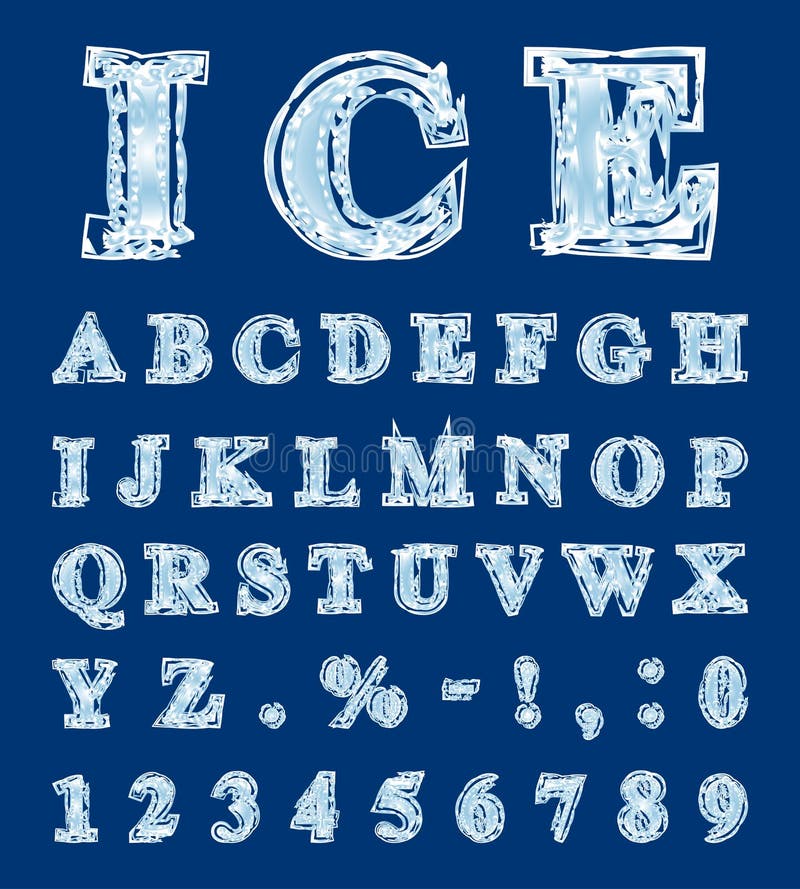 Icicle Letters