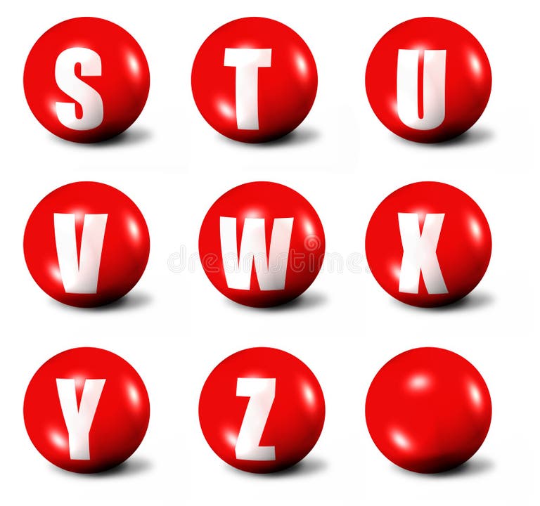Ball Alphabet Letters Stock Illustrations – 1,705 Ball Alphabet Letters ...