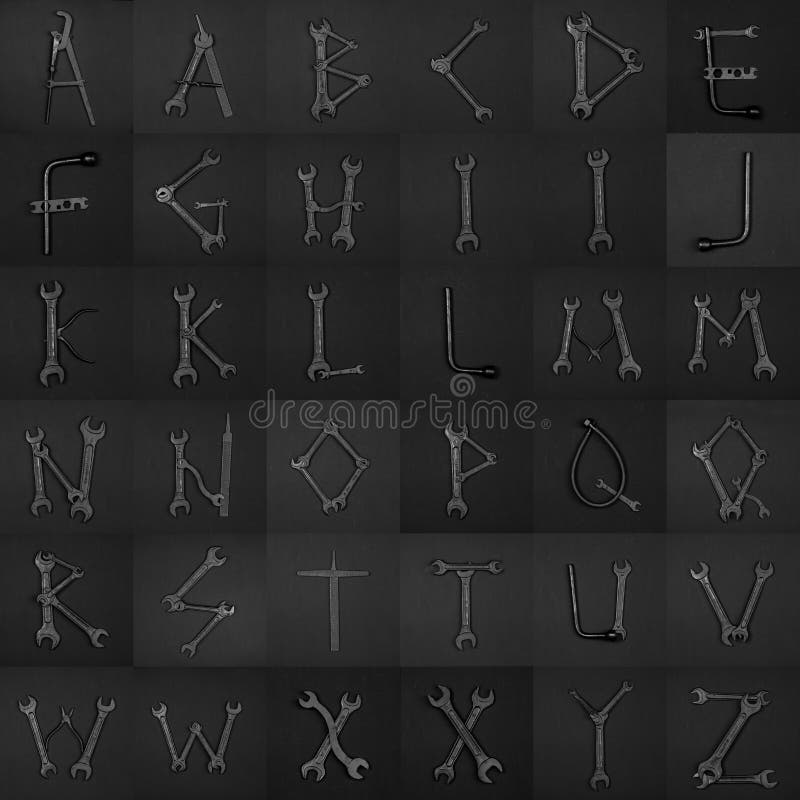 122 Mechanic Tools Alphabet Stock Photos - Free & Royalty-Free Stock ...