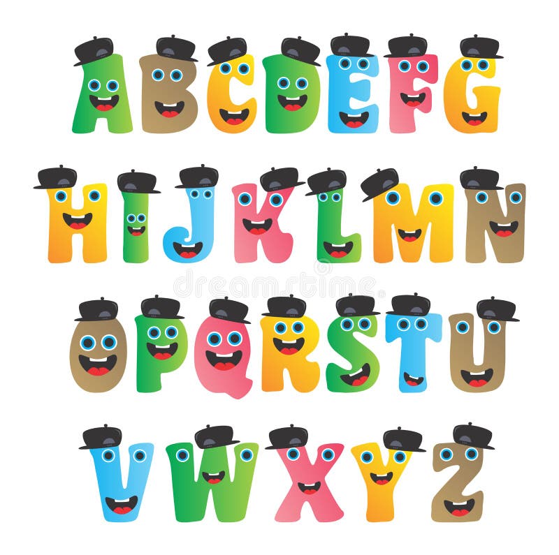 Alphabet monster character stock vector. Illustration of creature ...