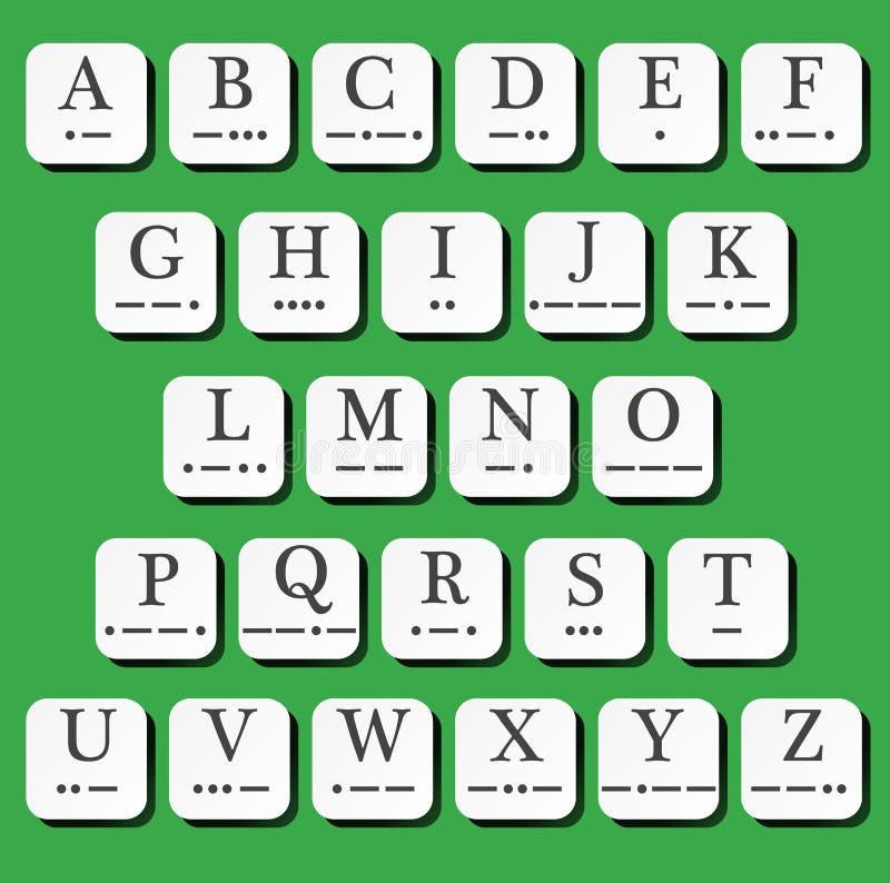 Morse code, alphabet stock vector. Illustration of mark - 63917126 Morse code, alphabet stock vector. Illustration of mark - 63917126
