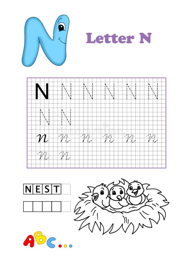 Alphabet a-Z Tracing Worksheet, Exercises for Kids - A4 Paper Ready To ...