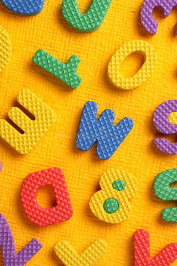 Alphabet and Number Blocks stock photo. Image of objects - 11943666