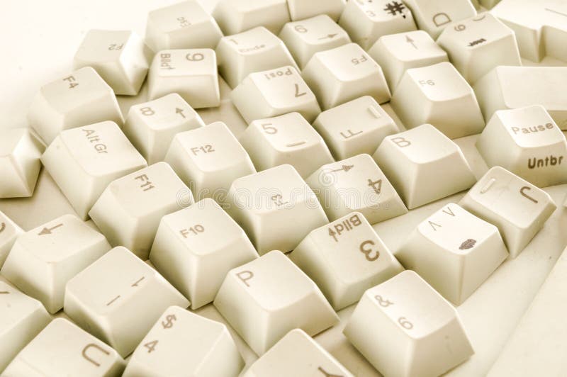 Alphabet keys of keyboard stock photo. Image of titled - 13223968