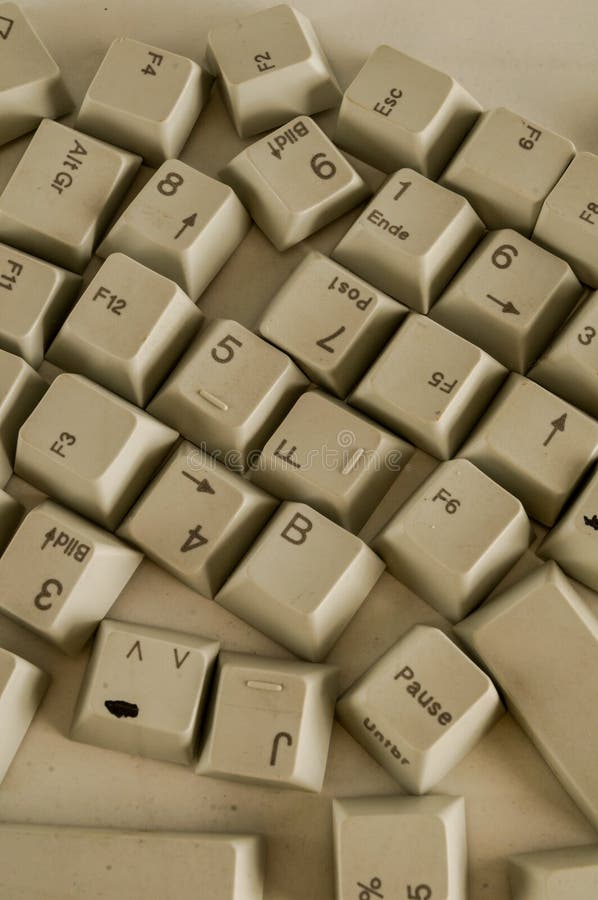 Alphabet keys of keyboard stock photo. Image of titled - 13223968