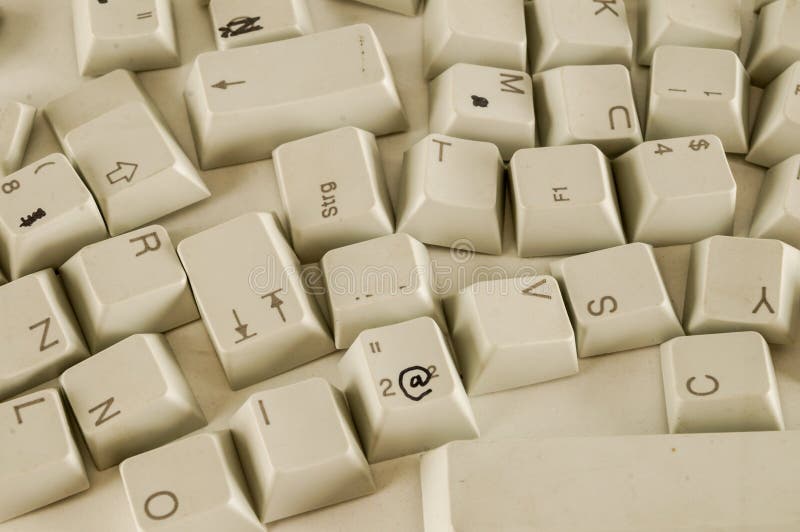 Alphabet keys of keyboard stock photo. Image of titled - 13223968