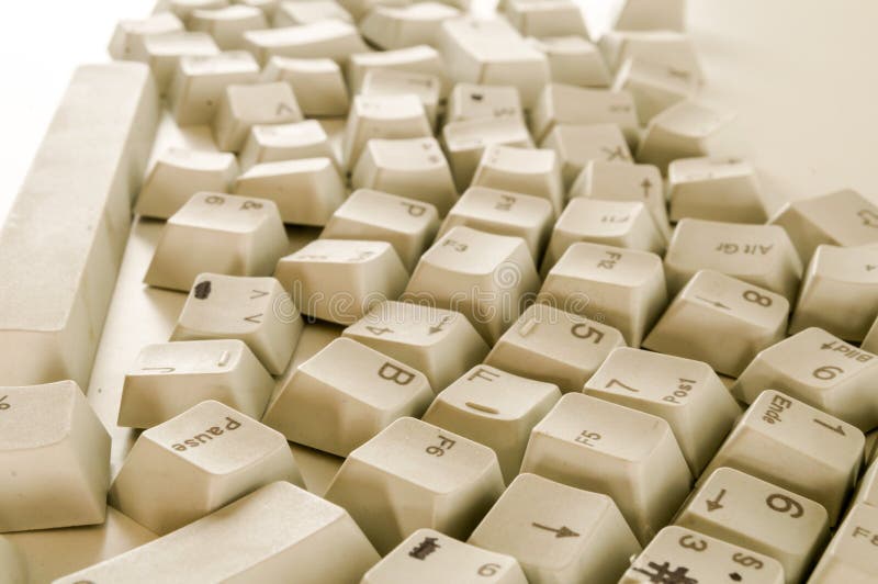 Alphabet keys of keyboard stock photo. Image of titled - 13223968