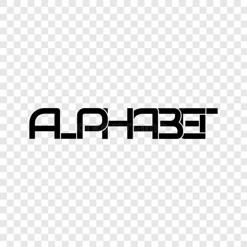 57 Alphabet Offset Path Logo Stock Vector - Illustration of brand ...