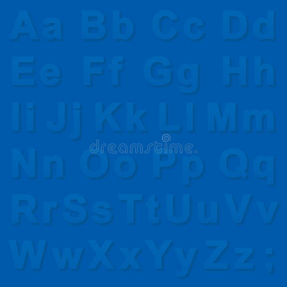 Alphabet pseudo 3d letters stock vector. Illustration of background ...