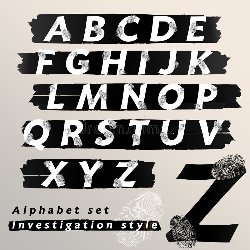 Alphabet set design stock vector. Illustration of finger - 39104276