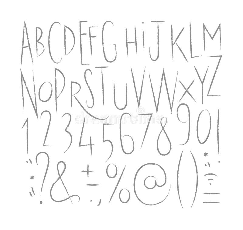 Alphabet Sharp Lines Font Black Stock Vector - Illustration of blue ...