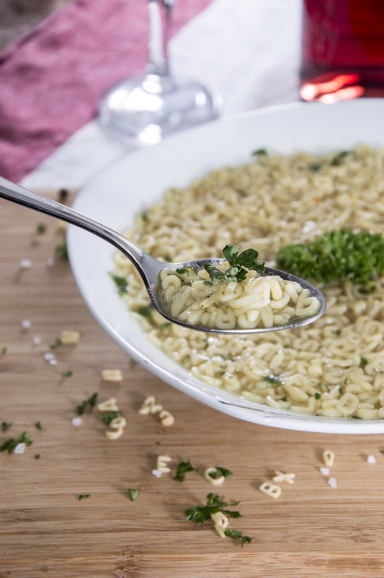 288 Photos Alphabet Vegetable Soup Stock Photos - Free & Royalty-Free ...