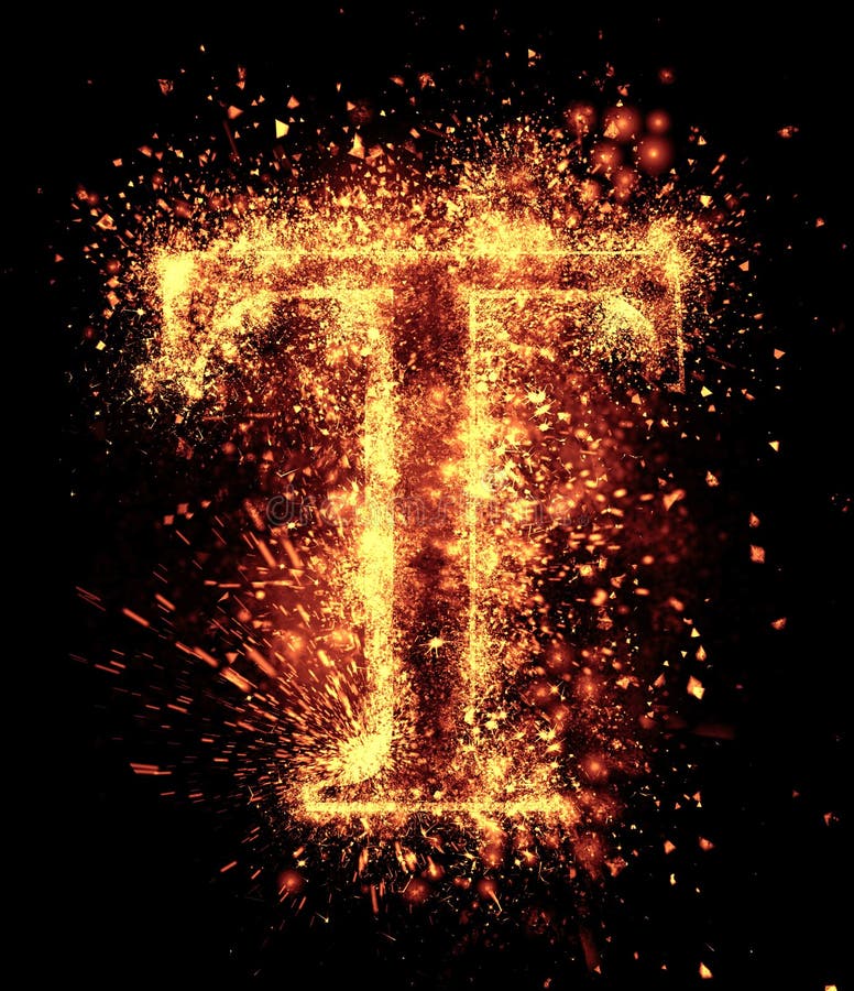 Alphabet spark stock illustration. Illustration of character - 195558176