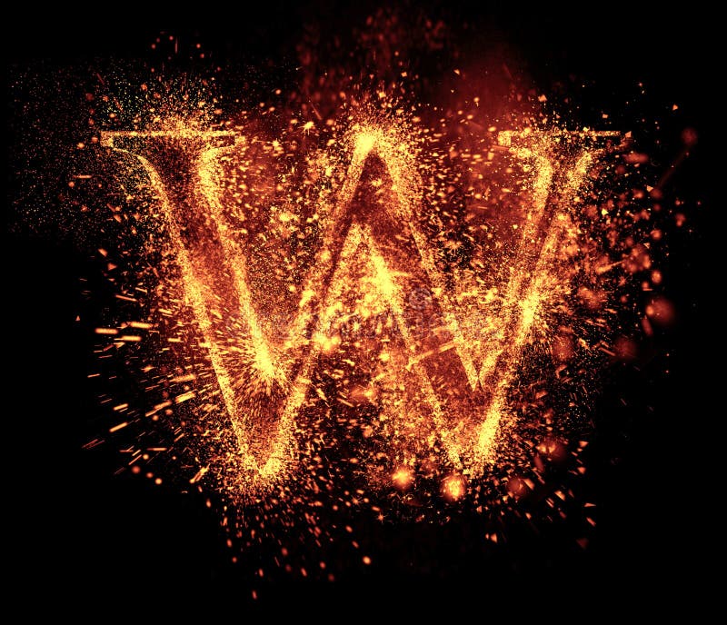 Alphabet spark stock illustration. Illustration of brightly - 195558197