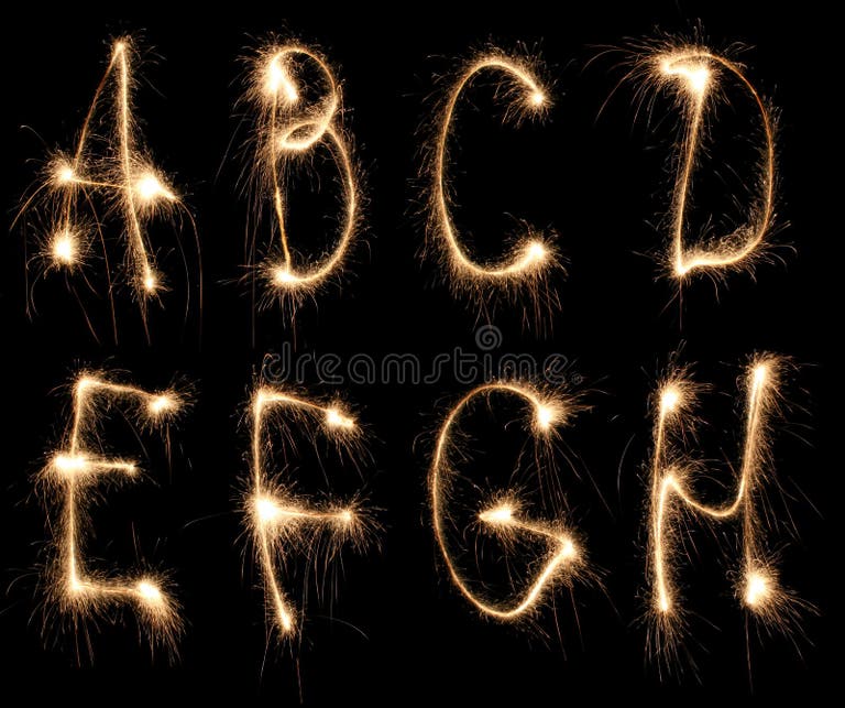 128 Fireworks Alphabet Letters Stock Photos - Free & Royalty-Free Stock ...