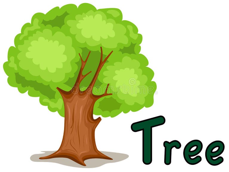 Tree Letters Alphabet Stock Illustrations – 4,999 Tree Letters Alphabet ...