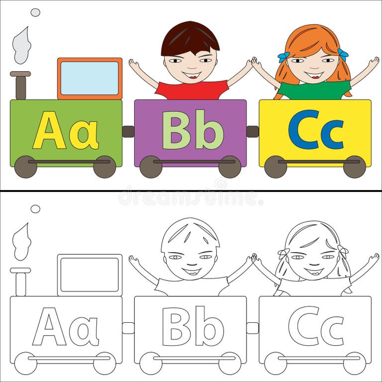 Alphabet Train Stock Illustrations – 1,726 Alphabet Train Stock ...
