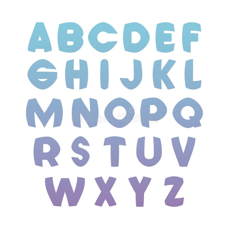 Alphabet type font icons stock vector. Illustration of symbol - 145298882