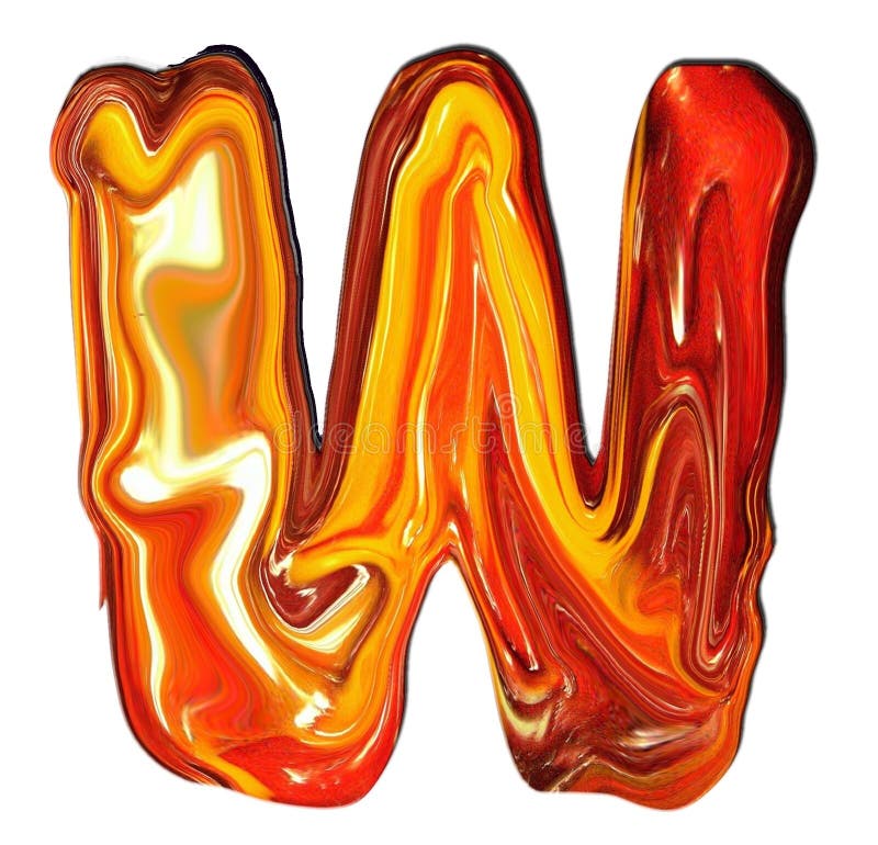 Alphabet W Picture. Image: 5084600