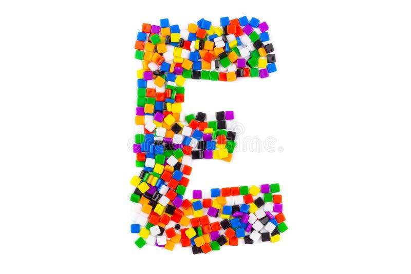 Alphabet on White Background Stock Image - Image of multi, letter ...
