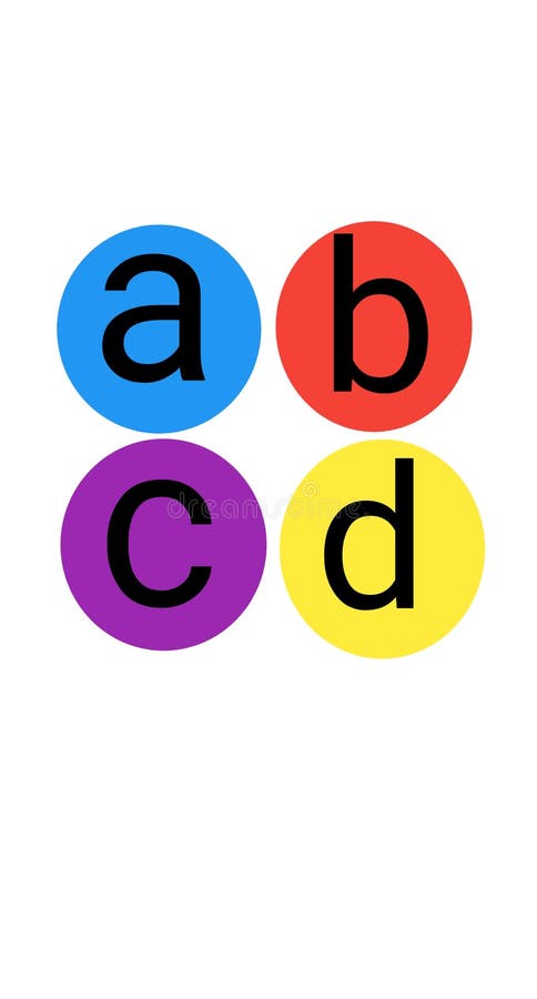 Abcd alphabet stock illustration. Illustration of play - 27349212