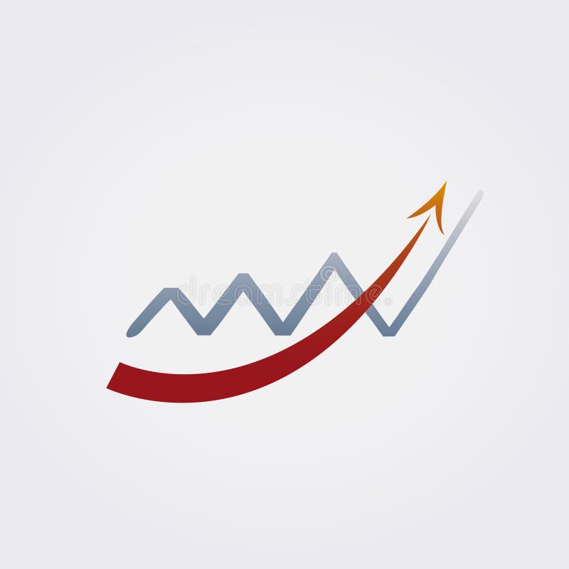 Icon for Logo Design Finance Real Estate and Asset Management Arrow ...
