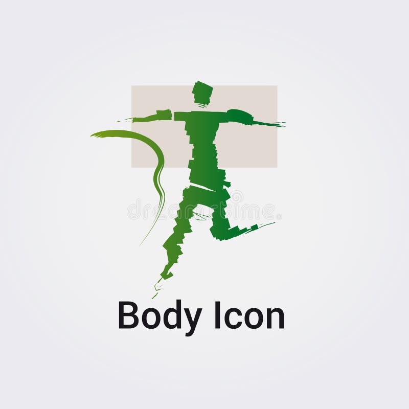 Body Silhouette Isolated Icon Graphic Illustration Symbol, Sports and ...