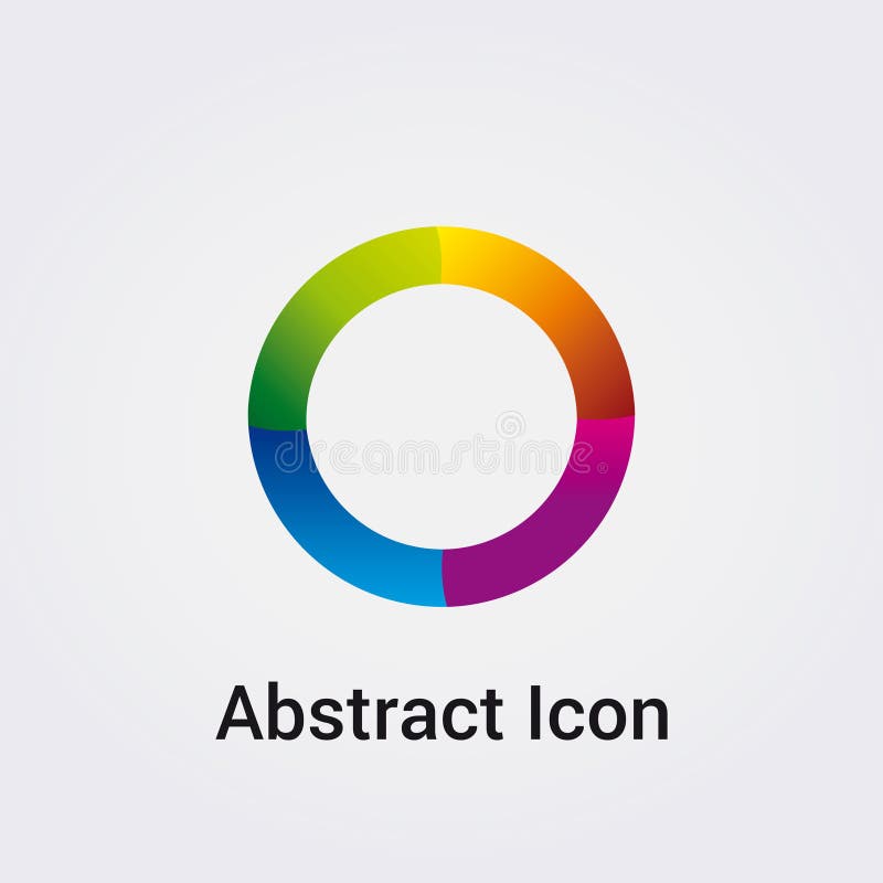 Abstract Icon Logo Design Primary Shapes Triangle Star Circle Clover ...
