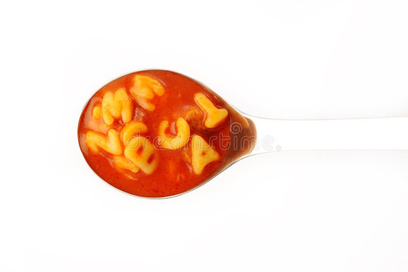 Alphabetic Pasta and Number Pasta Stock Image - Image of concept ...