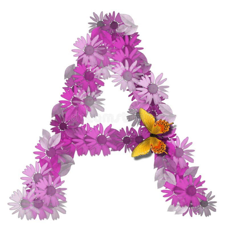 Alphabetical Letter Vowel I Stock Image - Image of flower, preschool ...