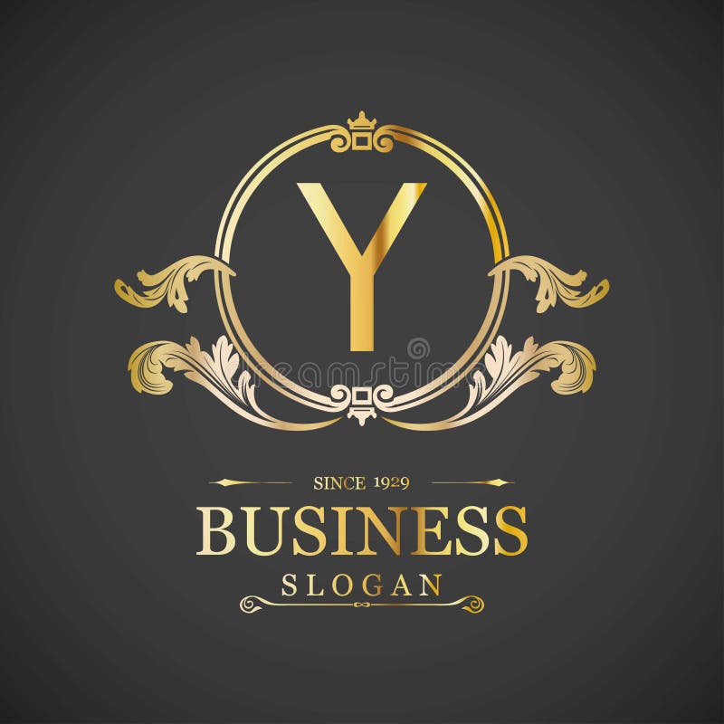 Alphabetical Logo Design and Typography Vector Stock Vector ...