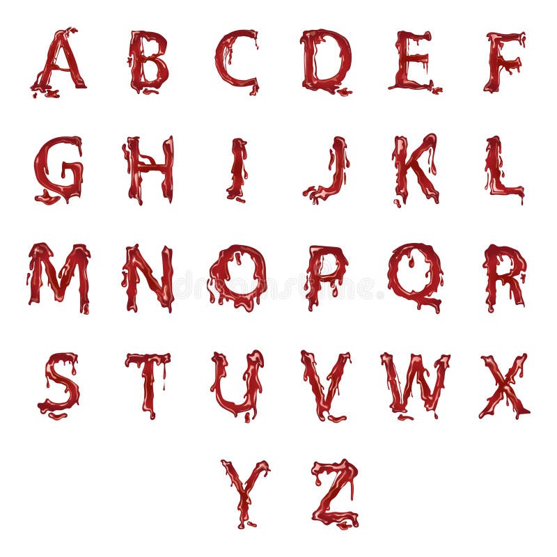 Dripping Blood Font