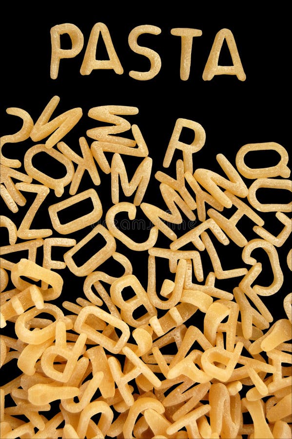 Alphabet-Suppe stockfoto. Bild von bestandteile, seasonings - 1834280