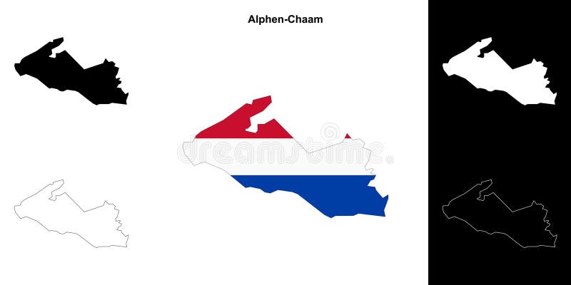 Alphen Chaam Map Stock Illustrations – 4 Alphen Chaam Map Stock ...