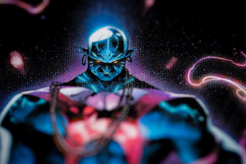 Alpheus (the World Forger) Superhero from a Comic Book. Editorial Photo ...