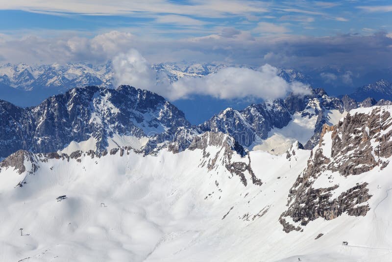 Alpine alps mountain stock photo. Image of resort, travel - 36835362