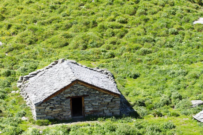 Alpine barn stock photo. Image of hertitage, local, barn - 42911914