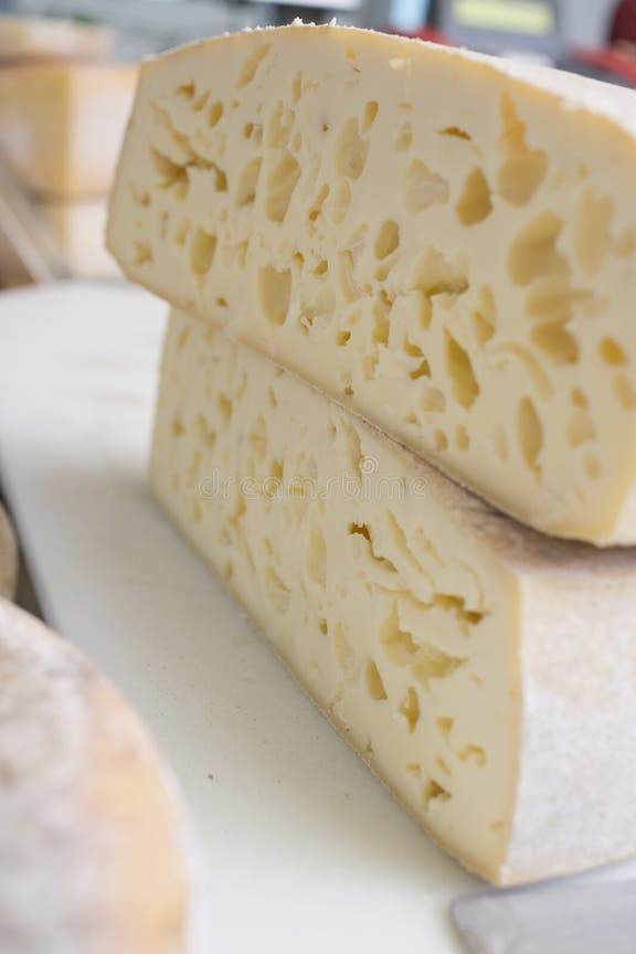 Alpine cheese stock image. Image of swisscheese, alpine - 7676177